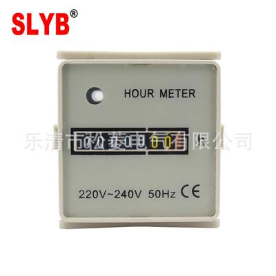 工业计时器累时器HM-1HM-2DC10～50VAC220V工程机械适配精准计时