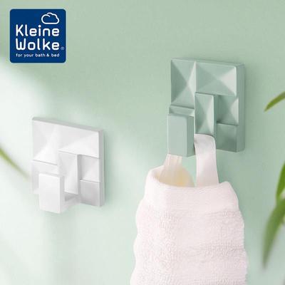 Kleine Wolke德国进口玄关雨伞挂钩子毛巾浴巾无痕粘胶粘钩免打孔