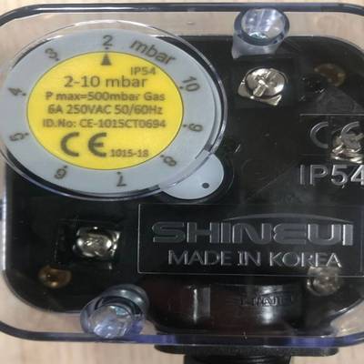 议价-韩国SHINEUI燃烧机燃气压力开关z压差开关