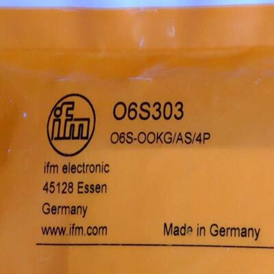 询价IFMO6S303易福门全新对射式传感器发射装置O6S