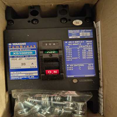 terasaki 断路器 XS100NB 3P 20A拍前询价