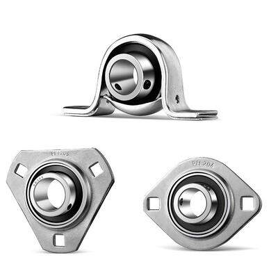 钢板冲压座立式外球面轴承SBPFL203 PFL204 PFL205 PFL206 PFL207