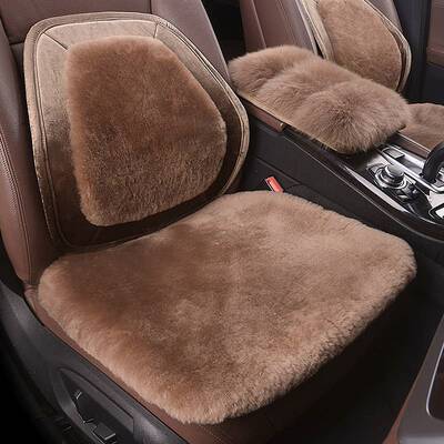 冬季毛绒Volvoxc60s90s60xc90xc40羊毛坐垫坐垫汽车椅套座套
