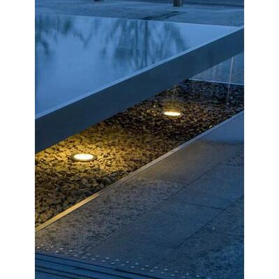 地防埋灯外水嵌入式超薄射灯低压室外防埋地灯78229眩光嵌入式户