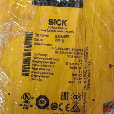 【议价】新SICK西克-6026136   UE410-MU3T5