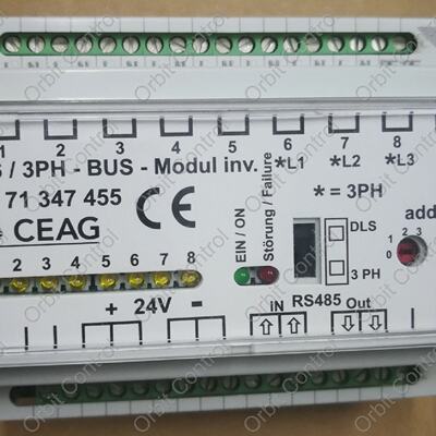 CEAG DLS 3PHBUS 400 71 347 455 Module inv. 40071347455  New