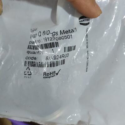 议价19127080501全新原装积悦HanQ8/0-GS Metall 87A924R00