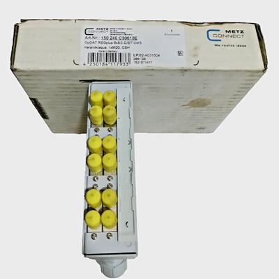 NEW Metz Connect 150240C30610E BTR OpDAT REGplus 6xSC STD MM