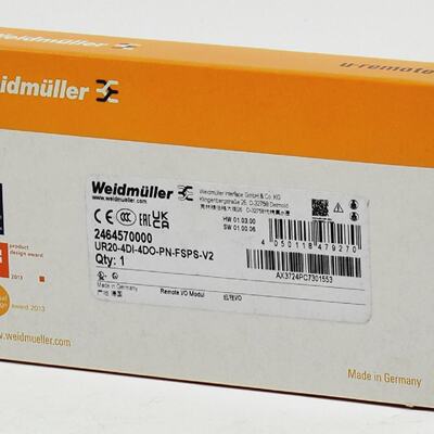 Weidmller Remote IOModul Safety UR204DI4DOPNFSPSV2 246457000