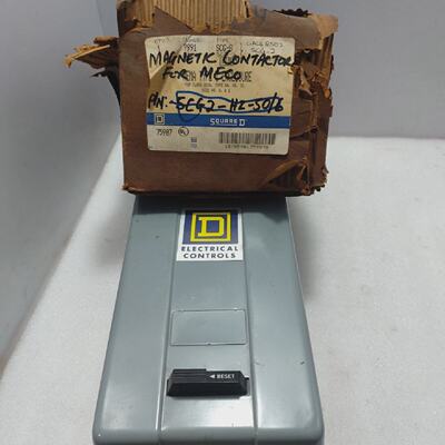 Contactores Magnticos SQUARE D CLASE 8502 SCG2