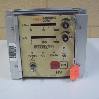 RANSBURG GEMA 72966 POWER SUPPLY CNTRL UNIT WBRACKET  REFURB