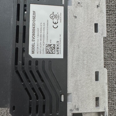 光宝EVO6000变频器，EVO600043S1D5E20F--议价商品