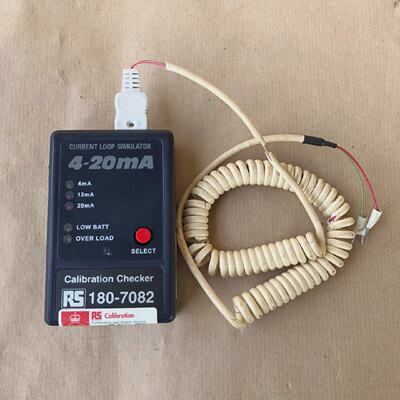 RS 1807082 CALIBRATION CHECKER AND CURRENT LOOP SIMULATOR