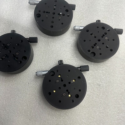 DPI铜芯带轴承轴旋转台转盘直径100mm安装-询