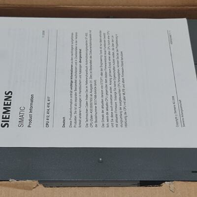 SIEMENS S7400 CPU 4162 6ES74162XK040AB0 6ES7 4162XK040AB0 V4