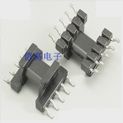 EPC13变压器磁芯骨架EPC13磁芯骨架卧式贴片55针脚距3.0