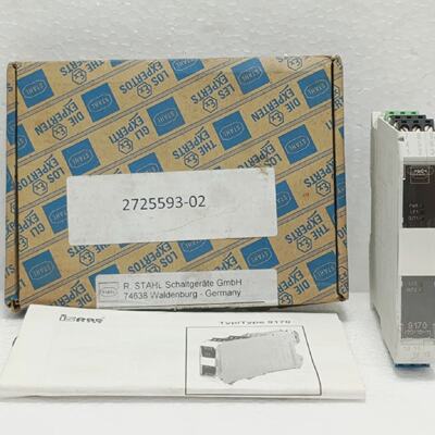 R. STAHL 9170201011s Switching Repeater 2Channel 24VDC ISpac