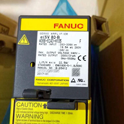 议价A06B-6240-H105A06B-2243-B100全套aiF12伺服 电机驱动 全新