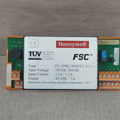 HONEYWELL FCTPSU2430 CC V1.1  MCS0301D01 POWER SUPPLY CONVER
