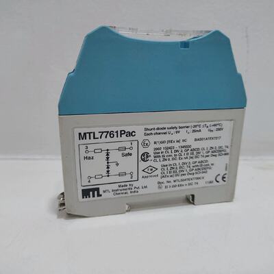 MTL MTL7761PAC INTRINSICALLY SAFE BARRIER