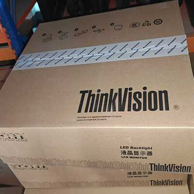 【全新】未开封联想ThinkVision显示器，22寸TFT--议价商品