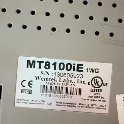 溢价-威纶通触摸屏MT8100iE1WG件24
