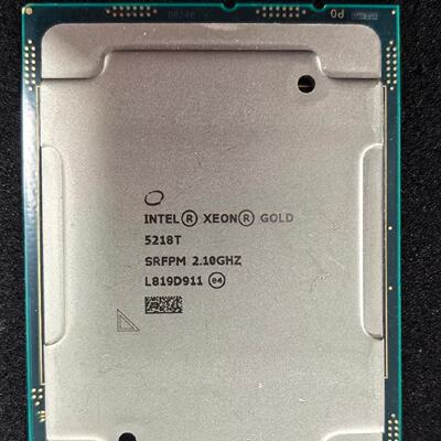 IntelXeonGold5218TCPU至强金牌服务器处理器16核心32线程原厂