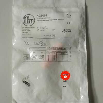 iFm易福门电容式接近开关KG5066传感器全新--议价商品