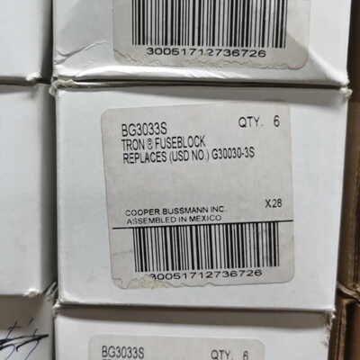 全新原装正品EATONBUSSMANN熔断器底座型号RM议价
