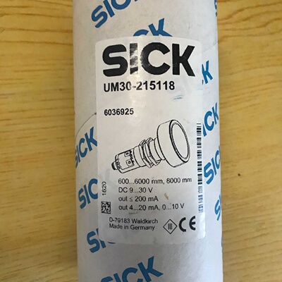 配件SICK超音波感器UM30215118模拟量420MA6036925议价