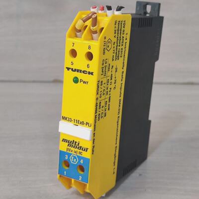 TURCK MK3311Ex0PLI24VDCK52 TRANSDUCER POWER SEPERATOR WO ANY