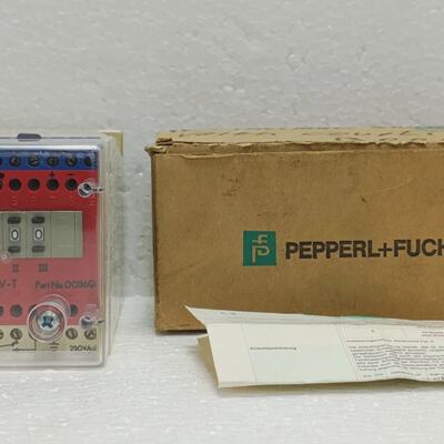 PepperlFuchs WEMExDWT Tachometer Intrinsic Safety Barrier 00