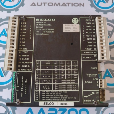 Selco m10002410c Allarme AnnunciatoreSegnalatore Unit Usato