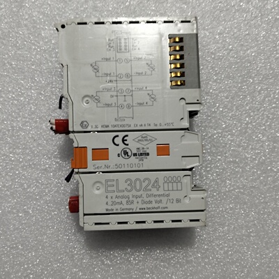 倍福BECKHOFFEL3024模块4路模拟量输入实物-询