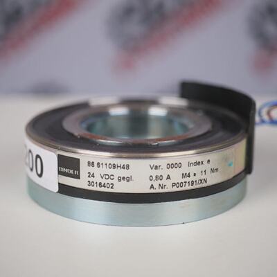 BINDER 86 61109H48 24VDC 0.80A 11 Nm SENZA DISCO FRENO 200 F
