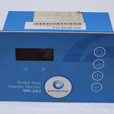 Interfaz De Operador DYNOPTIC SM202M OI Monitor De Opacidad