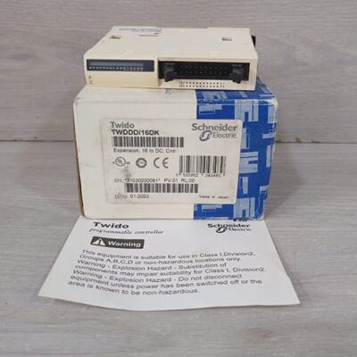 Schneider Electric TWIDO TWDDDI16DK EXPANSION MODULE 16 IN D