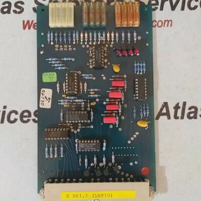 C. Wilhelm Stein Sohn E 061.1 L6P10 Electronic Card