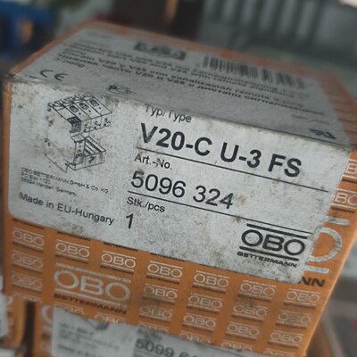 议价rman Obo V20C U3 Fs Equal Potential Connector New  Origi