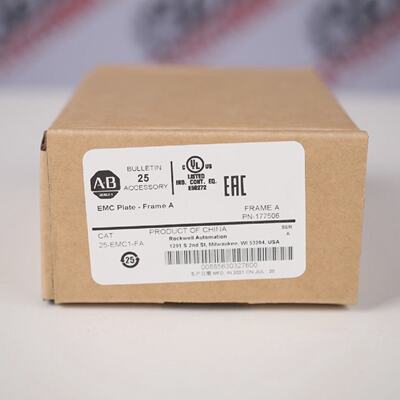 ALLENBRADLEY25EMC1FASER.AEMC盘框架A6个月保修