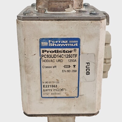 Ferraz Shawmut PC93UD14C1250TF fuse Protistor 1400VAC URD 12