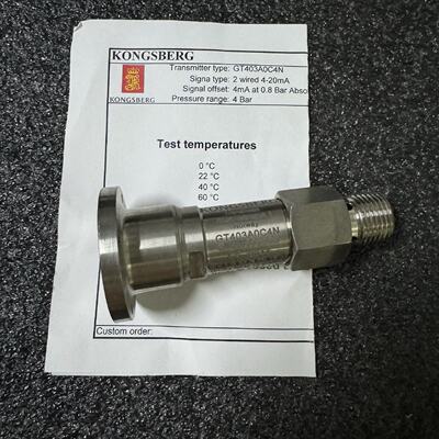 询价KONGSBERGGT403A0C4N压力感测器议价