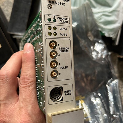 询价*爱默生EPRO控制板卡MMS6210MMS6110MM