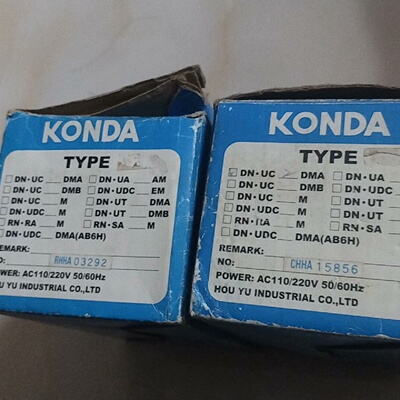 KONDA 数字计数器，型号 DN-UC-2DMA 和 DN议价