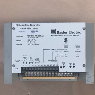 Basler Electric SSR12512 Statischer Spannungsregler 91850010