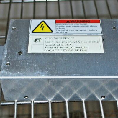 019026809 YAMATAKE SENSING CONTROL LOG1222 REV 002 RF FILTER