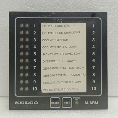 SELCOM1000-24-10B10通道报警器监视器单元24V已测试正常