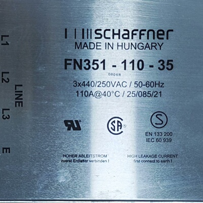 FN351-110-35 EMC线路滤波器Schaffner-议价
