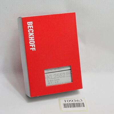 Beckhoff KL2552 0000 Busklemme  2KanalMotionInterface  Neu O