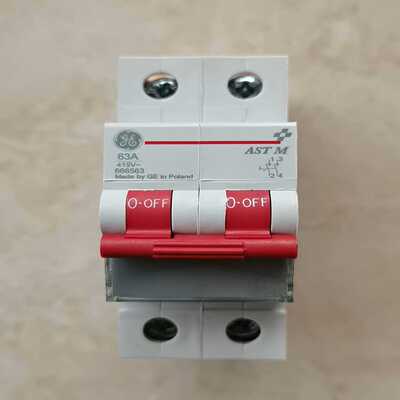 纯GE通用电气断路器 2P 63A Aster~询价